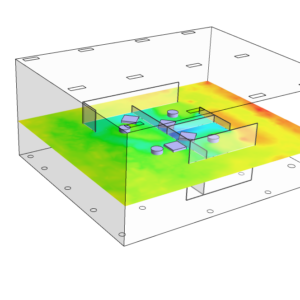 Computer Room Air Conditioning CFD Simulation, DPM - MR CFD