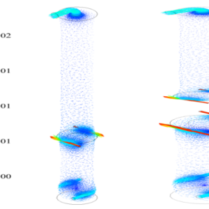 Gasification in Gasifier Chamber, P1 Radiation Model - MR CFD
