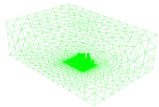 Pollution in a Real Urban Zone, ANSYS Fluent CFD Simulation Training ...