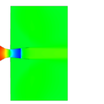 Supersonic Nozzle Flow Separation and Shock Wave - MR CFD