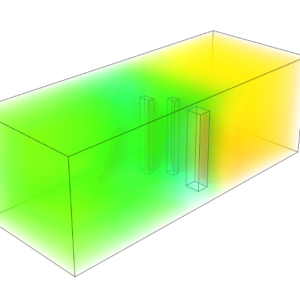 External Flow Around Tall Buildings, Transient - MR CFD