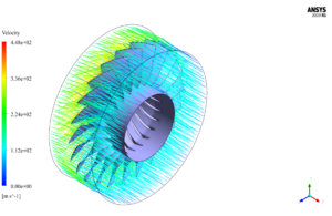 Axial Flow Compressor (Rotor NASA 37) Simulation - MR CFD