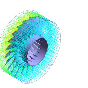 Axial Flow Compressor (Rotor NASA 37) Simulation - MR CFD