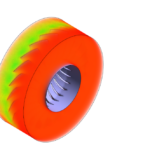 Axial Flow Compressor (Rotor NASA 37) Simulation - MR CFD