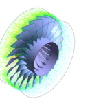 Axial Flow Compressor (Rotor NASA 37) Simulation - MR CFD