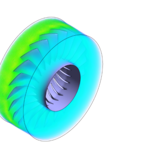 Axial Flow Compressor (Rotor NASA 37) Simulation - MR CFD