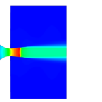 Supersonic Nozzle Flow Separation and Shock Wave - MR CFD