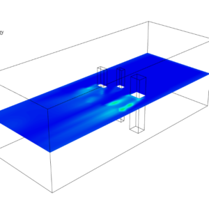 External Flow Around Tall Buildings, Transient - MR CFD