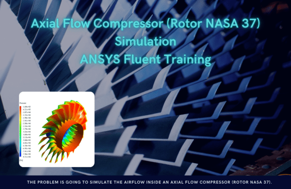 Axial Flow Compressor (Rotor NASA 37) Simulation - MR CFD