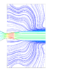 Supersonic Nozzle Flow Separation and Shock Wave - MR CFD