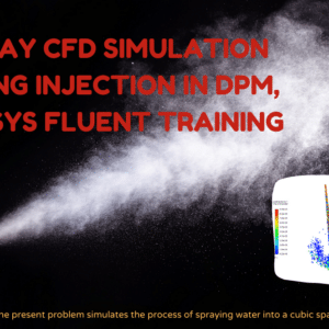 Spray CFD Simulation Training Package, 10 Projects