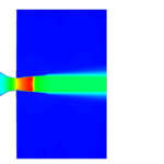 Supersonic Nozzle Flow Separation and Shock Wave - MR CFD