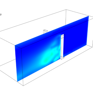 External Flow Around Tall Buildings, Transient - MR CFD