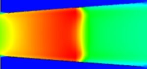 Supersonic Nozzle Flow Separation (Shock Wave), ANSYS Fluent Training ...