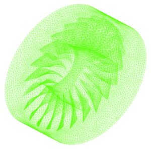 Axial Flow Compressor (Rotor NASA 37) Simulation, ANSYS Fluent Training ...