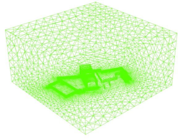 Wind Flow Over a Villa Building CFD Simulation, ANSYS Fluent Training ...