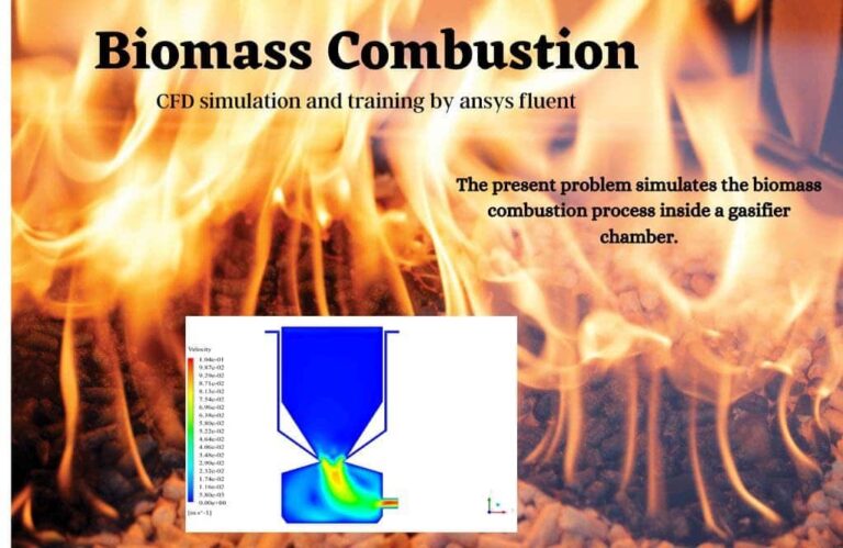Biomass Combustion CFD Simulation, ANSYS Fluent Training - MR CFD