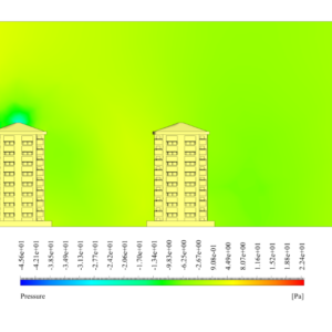 Wind Flow Around Three Buildings CFD Simulation, ANSYS Fluent Tutorial ...
