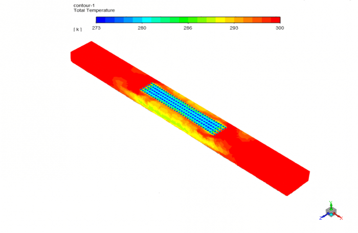 Solidification of Molted Steel in Solidifying Chamber - MR CFD