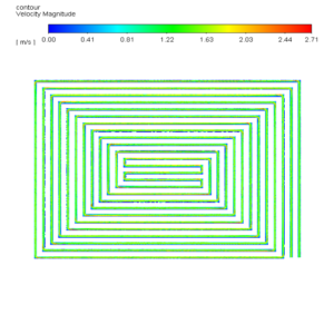 Radiator Heated by a Solar Panel CFD Simulation, ANSYS Fluent Training ...