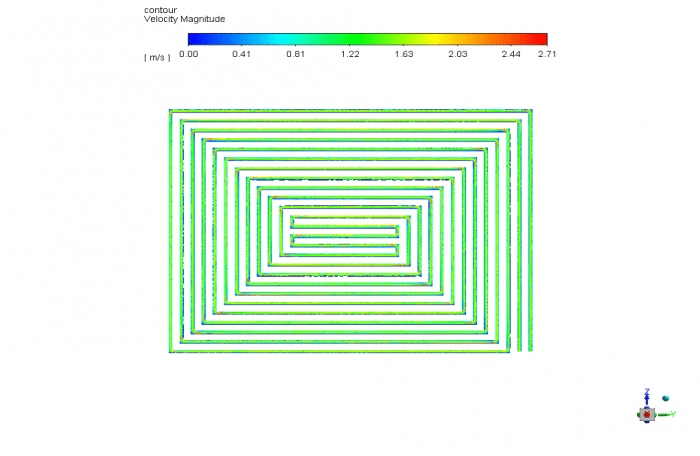Radiator Heated by a Solar Panel CFD Simulation, ANSYS Fluent Training ...