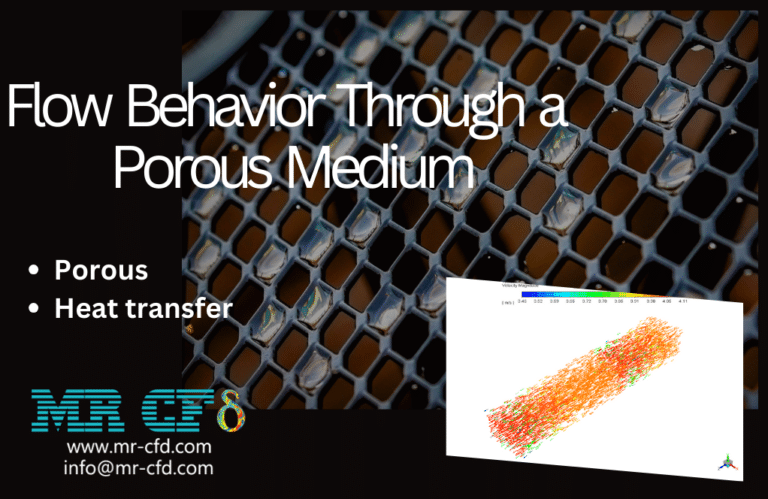 Flow Behavior Passing Through a Porous Medium, ANSYS Fluent Training ...