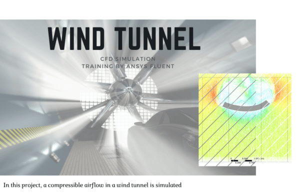 Wind Tunnel CFD Simulation, Compressible Flow, ANSYS Fluent Tutorial - MR CFD