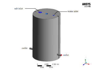 Mixer Tank CFD Simulation, ANSYS Fluent Training by ANSYS Fluent ...