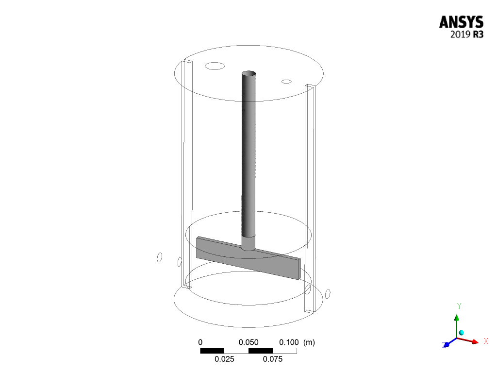 Mixer Tank CFD Simulation, ANSYS Fluent Training by ANSYS Fluent ...