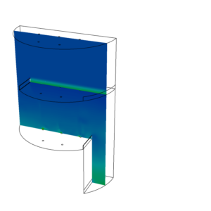 Distillation Column Tray CFD Simulation, Two Phase - MR CFD