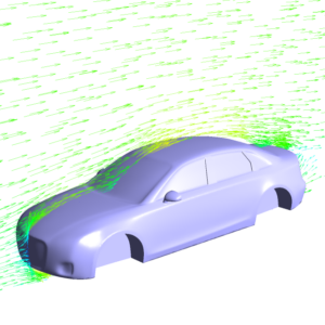 Car (AUDI) External Flow CFD Simulation, ANSYS Fluent Training - MR CFD