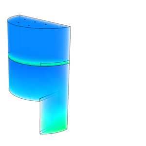 Distillation Column Tray CFD Simulation, Two Phase - MR CFD