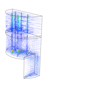 Distillation Column Tray CFD Simulation, Two Phase - MR CFD