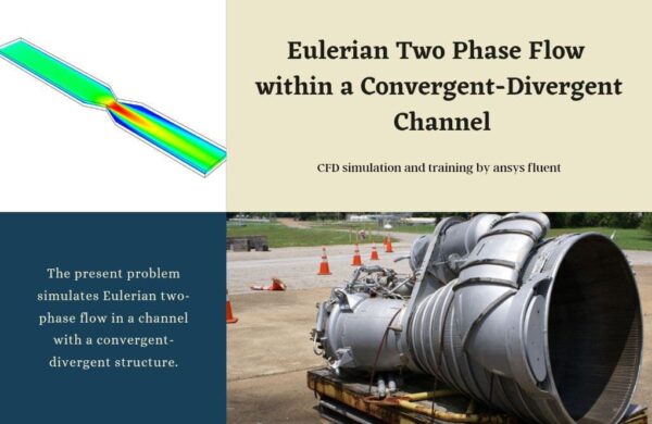 Eulerian Two Phase Flow within a Convergent-Divergent Channel, ANSYS ...