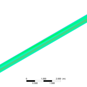 Non-Newtonian Fluid Flow Between Two Moving Eccentric Cylinders - MR CFD