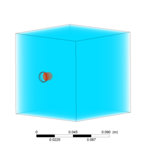 Fuel Injector CFD Simulation, Three-Phase Flow (Mixture Model) - MR CFD