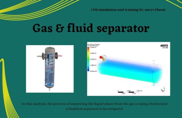Gas Liquid Separator CFD Simulation, ANSYS Fluent Tutorial - MR CFD