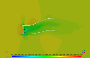 Acoustic in a Turbojet Intake Fan CFD Simulation - MR CFD