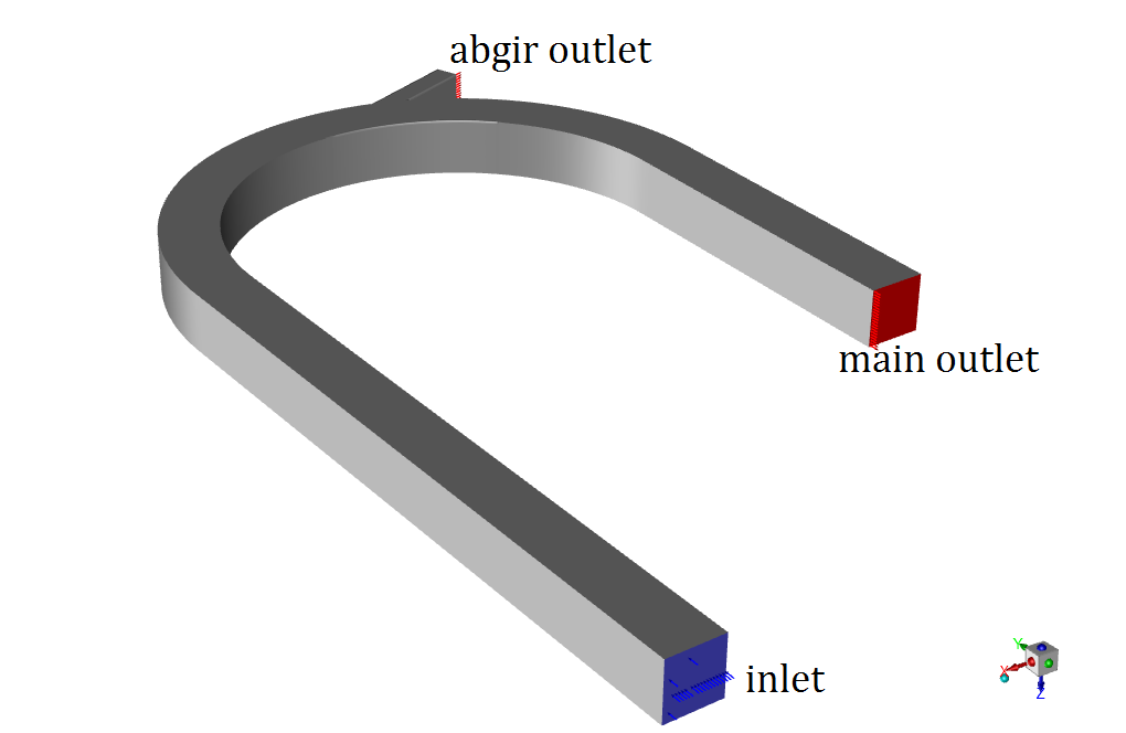Open Channel with a Side Outlet CFD Simulation, ANSYS Fluent Training ...