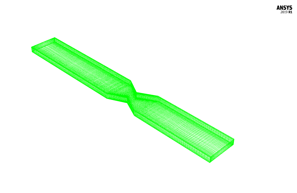 Eulerian Two Phase Flow within a Convergent-Divergent Channel, ANSYS ...