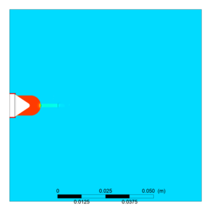Fuel Injector CFD Simulation, Three-Phase Flow (Mixture Model) - MR CFD
