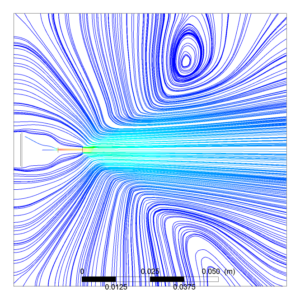 Fuel Injector CFD Simulation, Three-Phase Flow (Mixture Model) - MR CFD