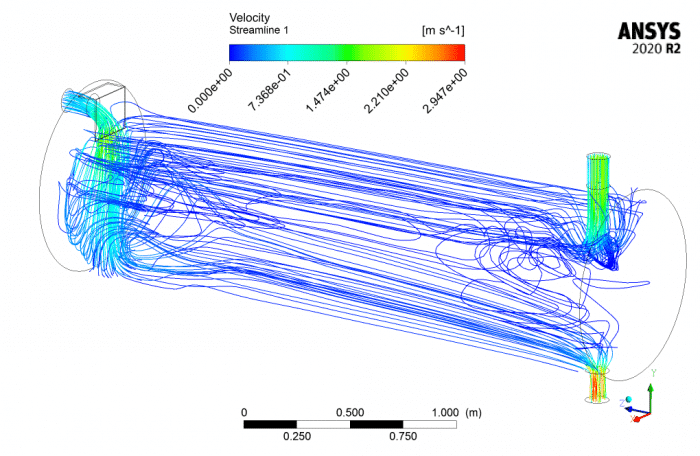 Gas Liquid Separator CFD Simulation, ANSYS Fluent Tutorial - MR CFD