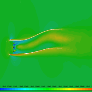 Acoustic in a Turbojet Intake Fan CFD Simulation - MR CFD