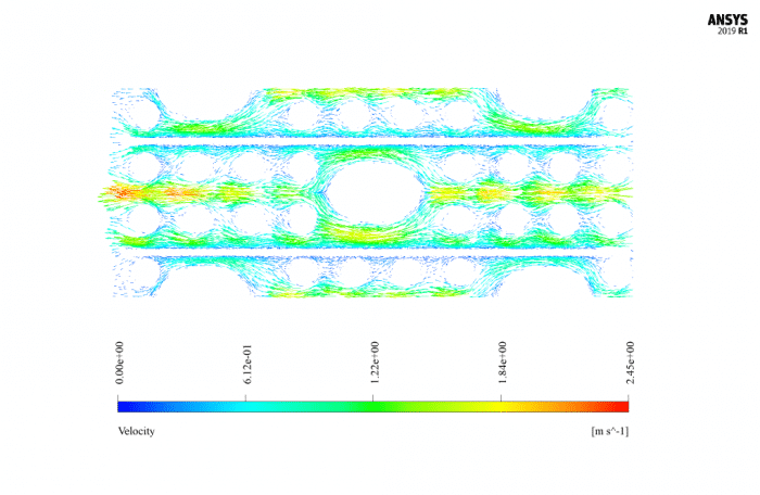 Finned Shell and Tube Heat Exchanger CFD simulation, ANSYS Fluent ...