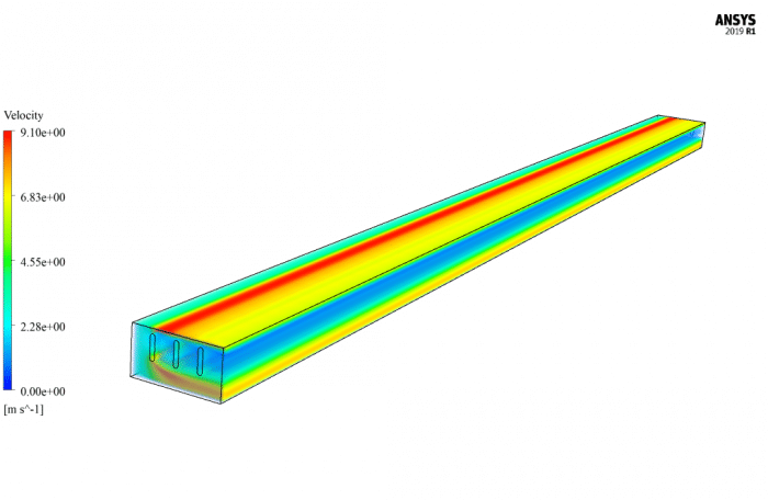 Radiator Heat Transfer Simulation by Hot Nanofluid Flow, ANSYS Fluent ...