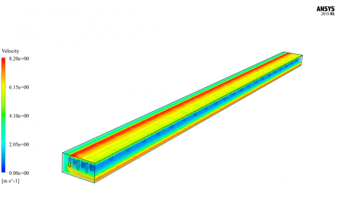 Finned Tube Radiator Heat Transfer CFD Simulation, ANSYS Fluent ...