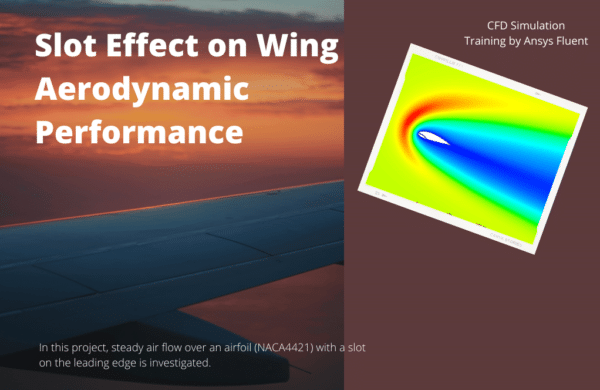 Slot Effect on Wing Aerodynamic Performance, ANSYS Fluent Simulation ...