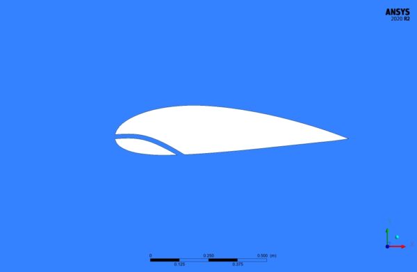 Slot Effect on Wing Aerodynamic Performance, ANSYS Fluent Simulation ...