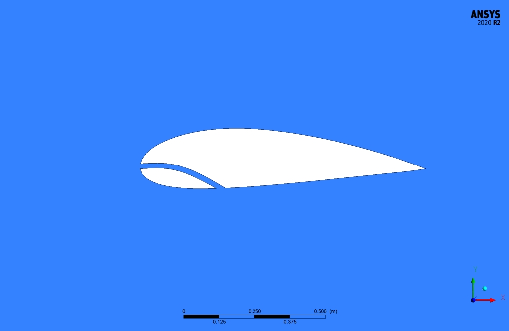 Slot Effect on Wing Aerodynamic Performance, ANSYS Fluent Simulation ...